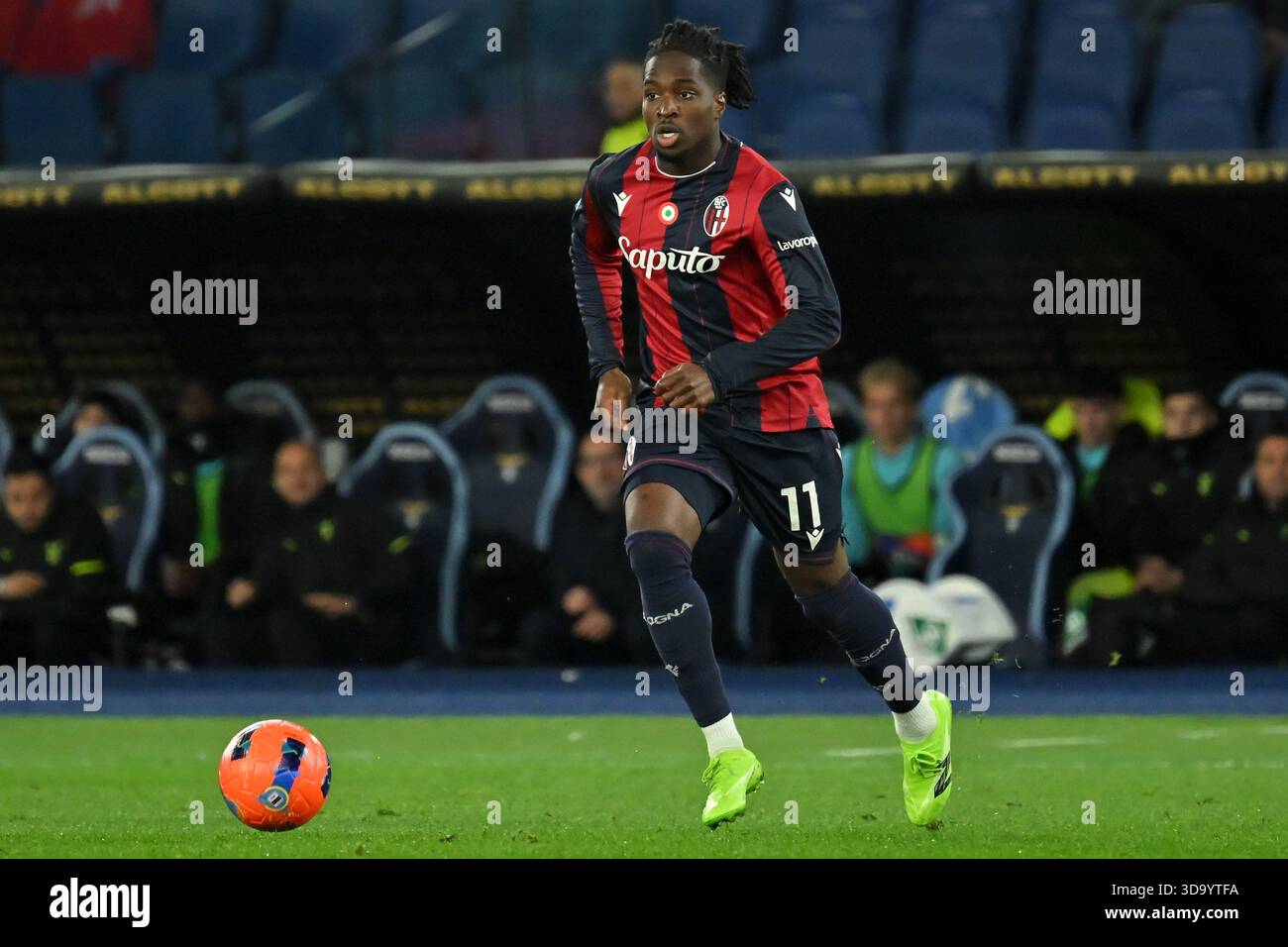 Jonathan Rowe of Bologna during the serie A Enilive match between SS ...