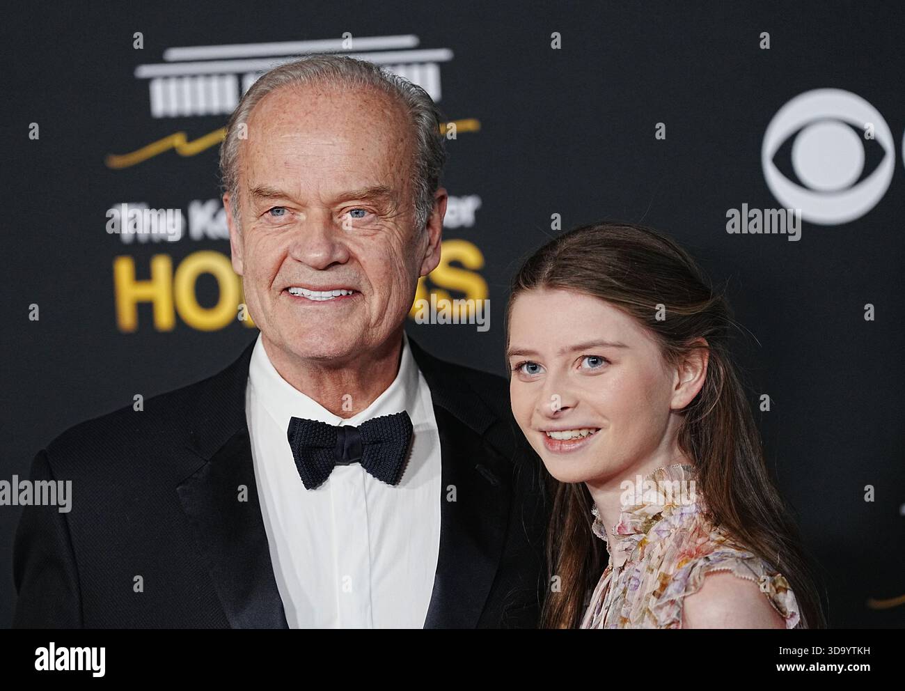 Kelsey Grammer (L) and his granddaughter Faith Grammer arrive on the ...