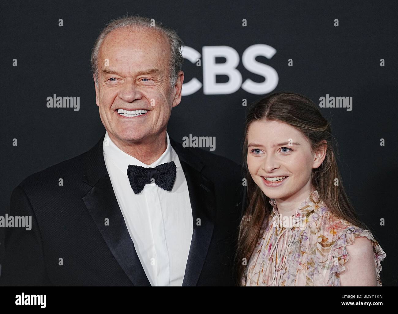 Kelsey Grammer (L) and his granddaughter Faith Grammer arrive on the ...