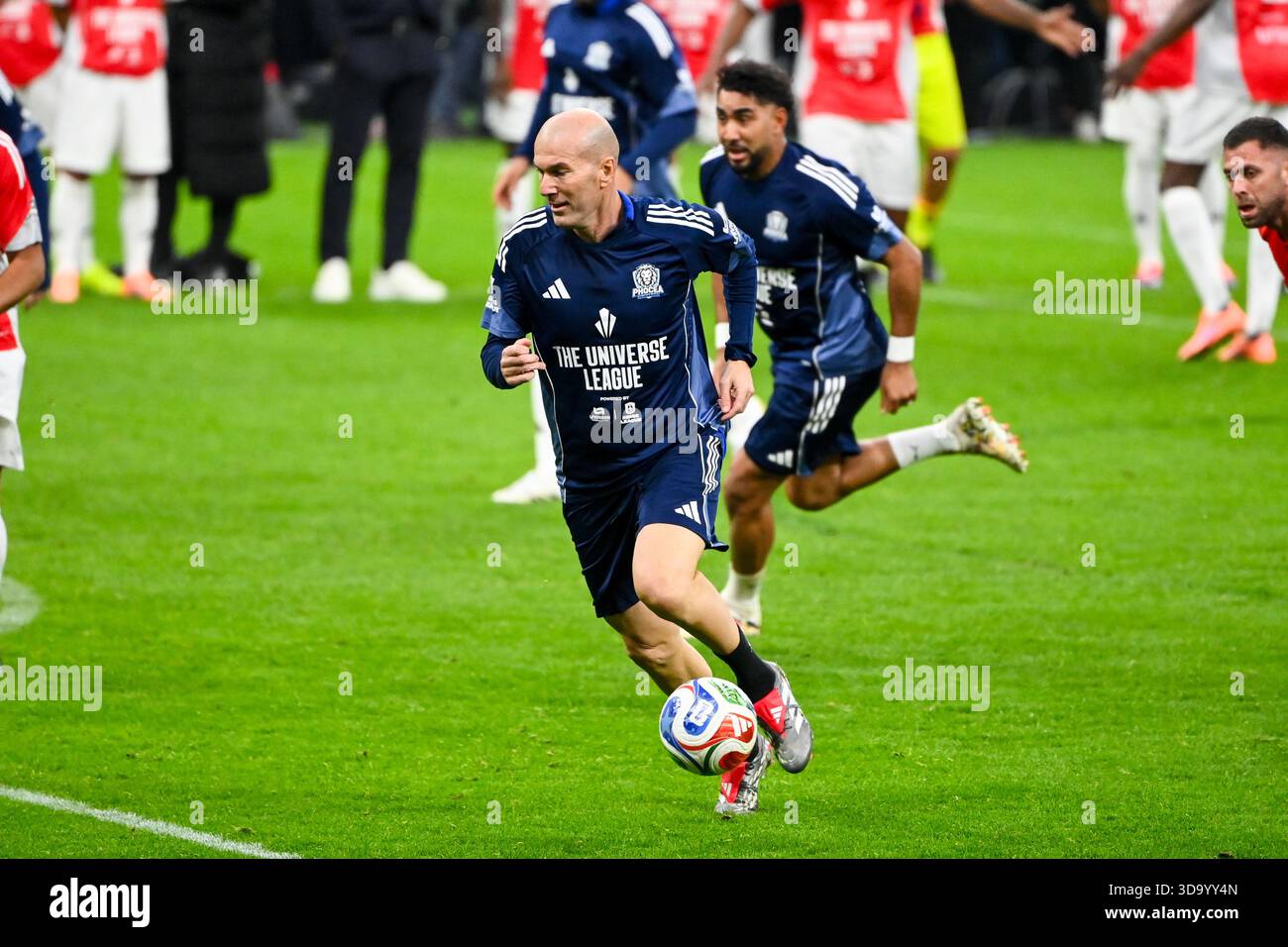 Zinedine ZIDANE during the The Universe League - Marseille 2025 on ...