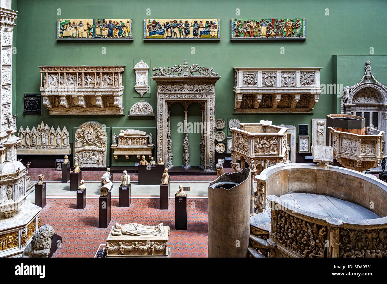 Plaster cast of an effigy of King Henry II of England, tomb memorials ...