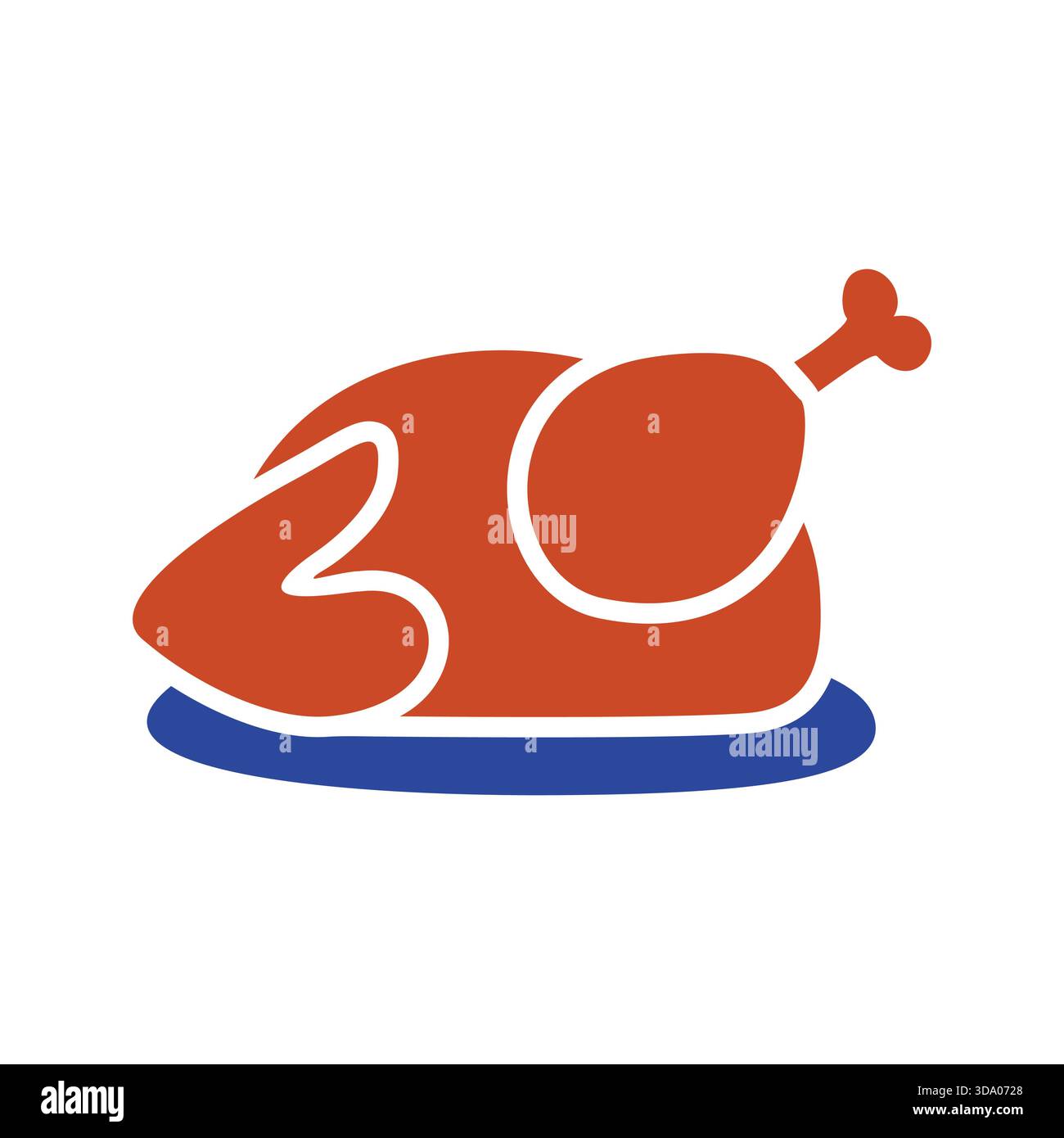 Festive holiday platter Stock Vector Images - Alamy