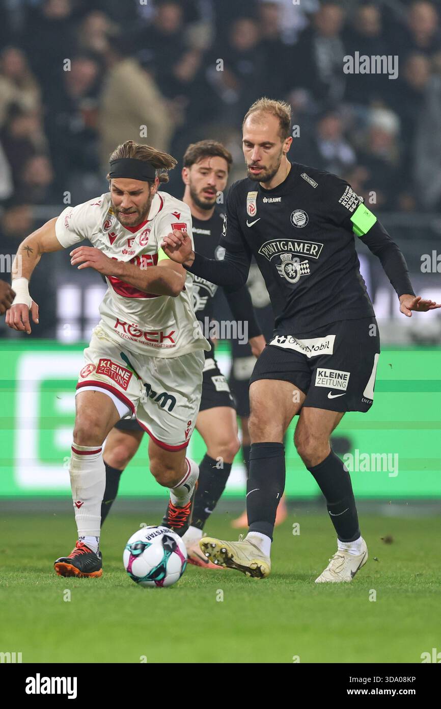 GRAZ, AUSTRIA, December 7, 2025 - SOCCER - ADMIRAL Bundesliga ...