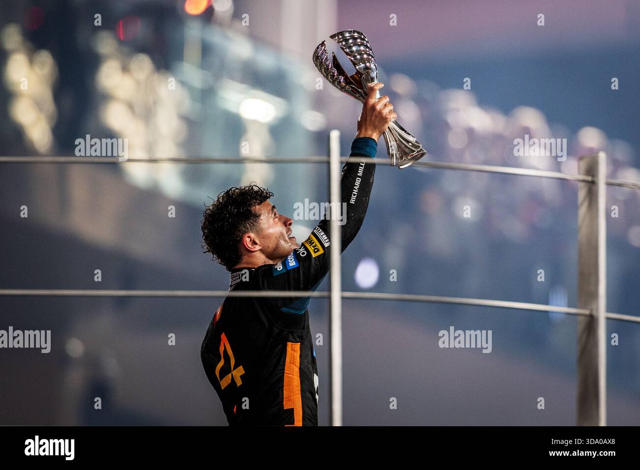 2025 abu dhabi norris podium hi-res stock photography and images - Alamy