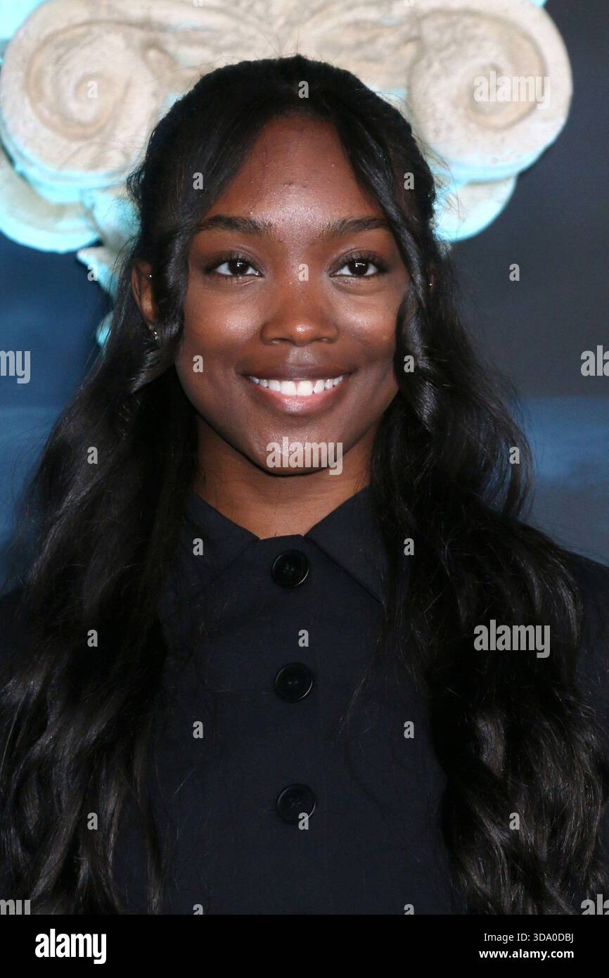 Aliyah Mastin at arrivals for PERCY JACKSON AND THE OLYMPIANS Season 2 ...
