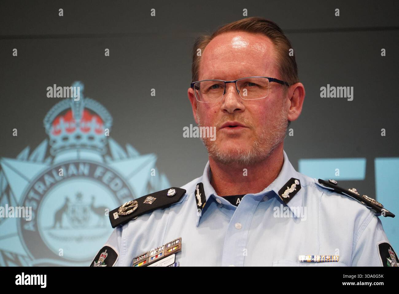 AFP assistant commissioner Stephen Nutt taking in Canberra about ...