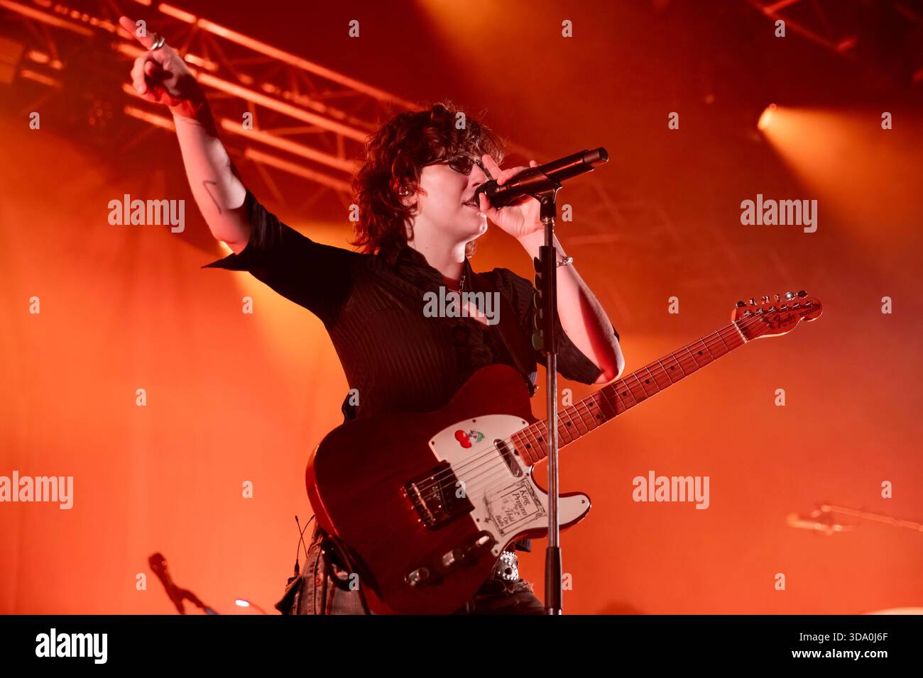 Manchester, England, 7th December, 2025. King Princess playing New ...
