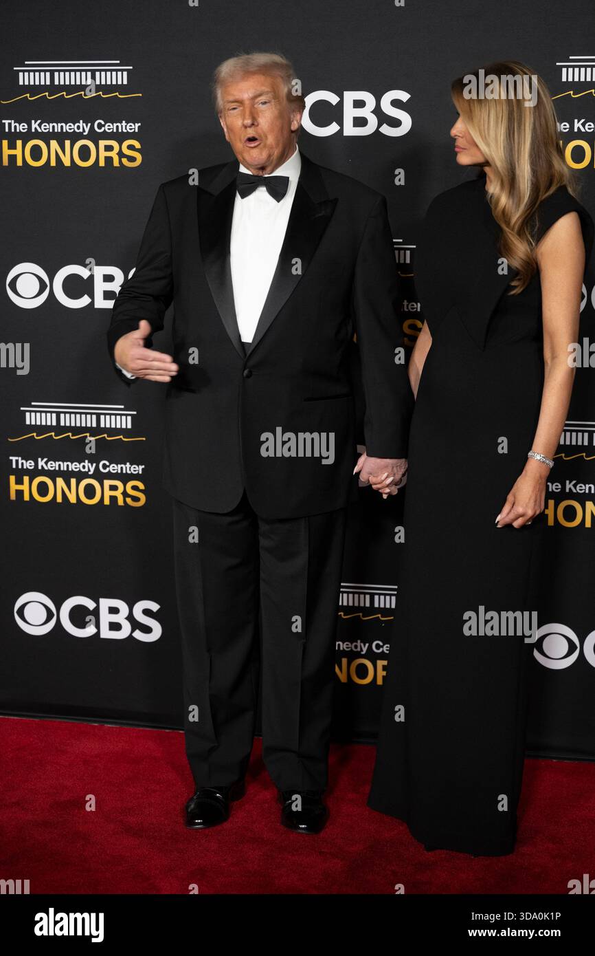 United States President Donald J Trump and First Lady of the United ...