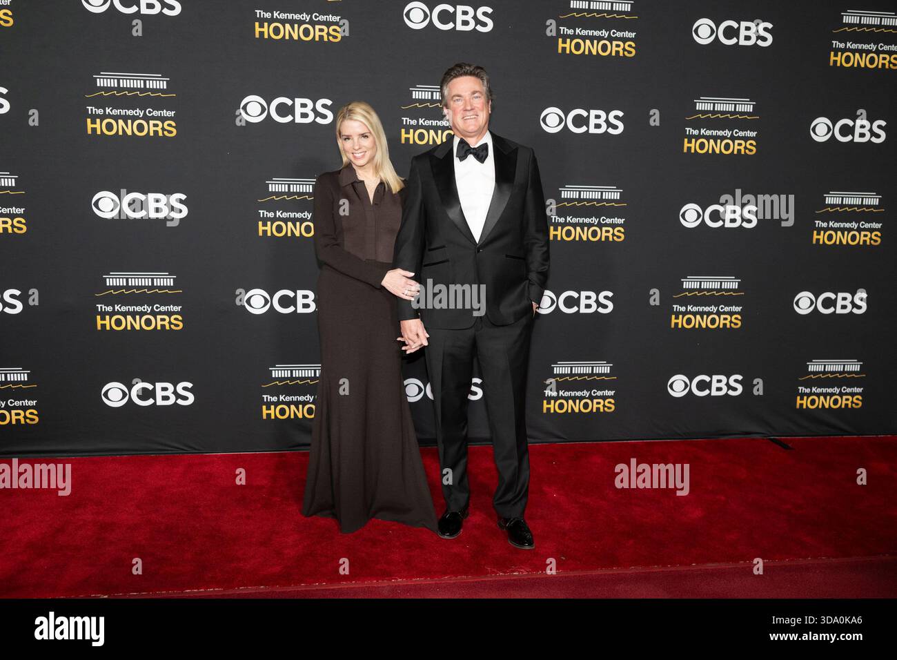 United States Attorney General Pam Bondi and her partner John Wakefield ...