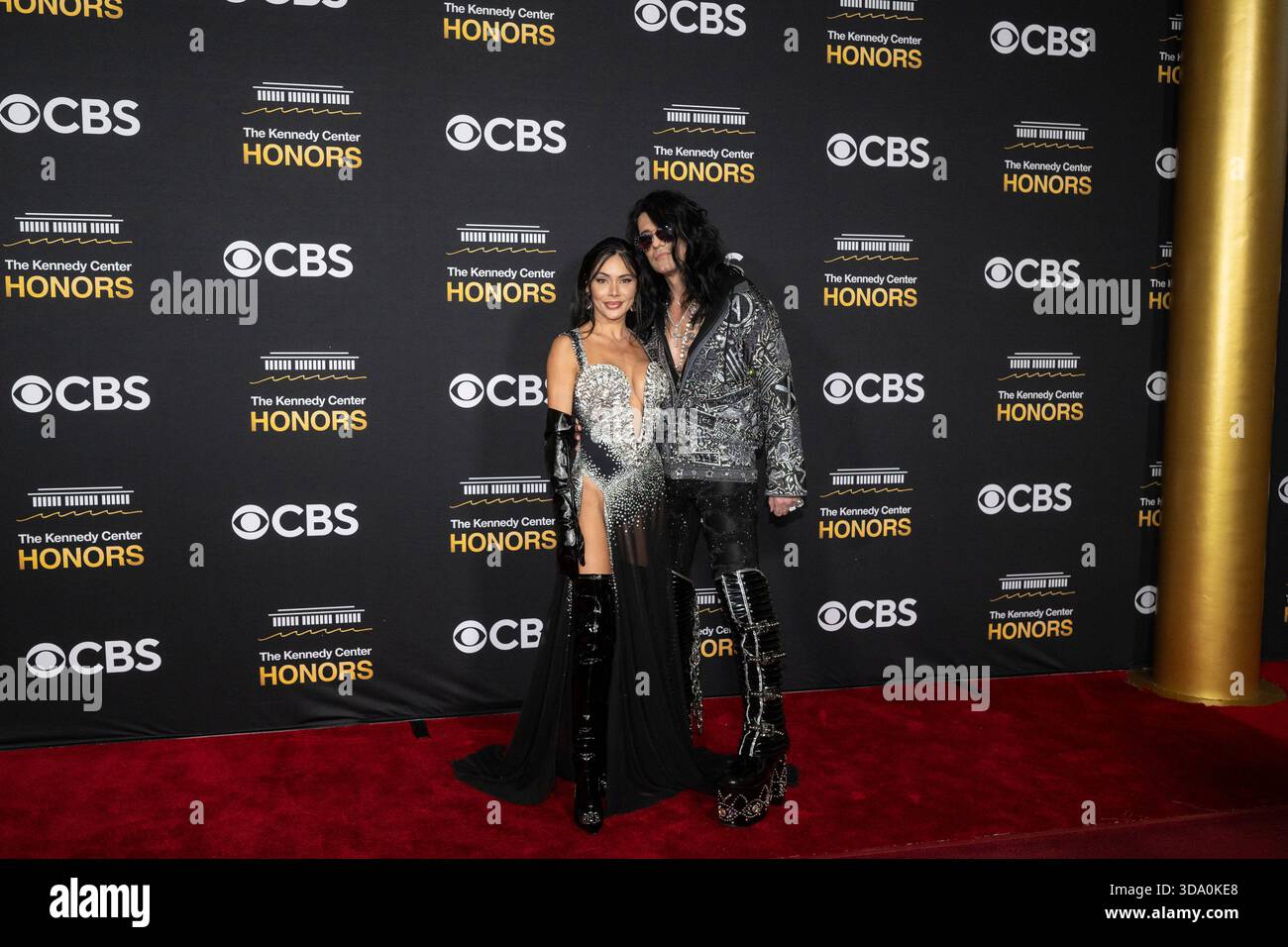 Magician Criss Angel attends a Red Carpet event for the 48TH Kennedy ...