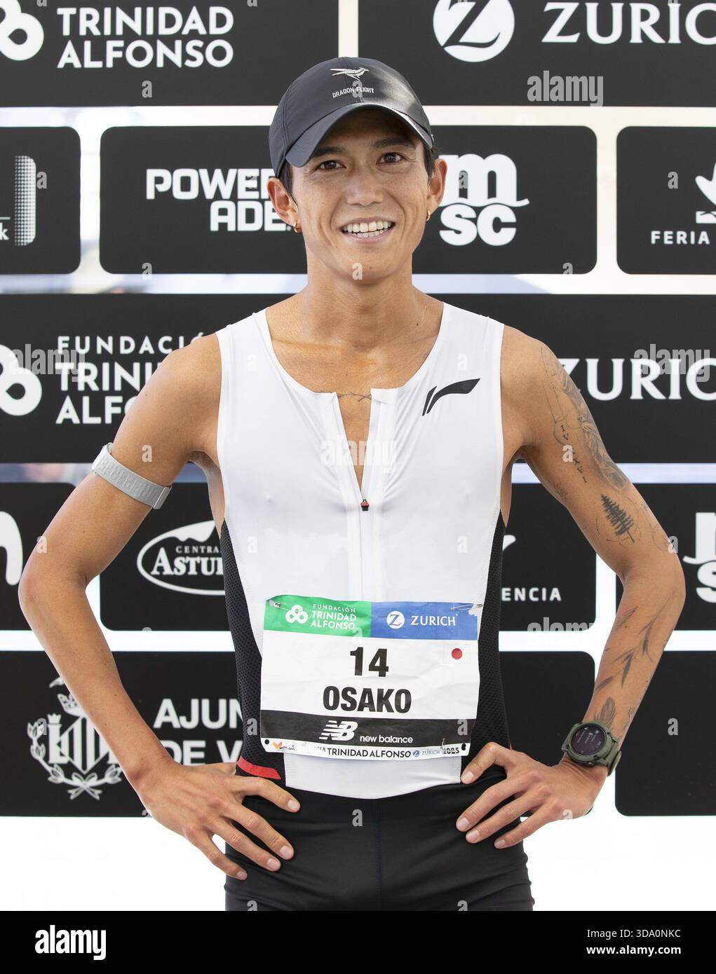 Suguru Osako meets the press after setting a new Japanese record of 2 ...