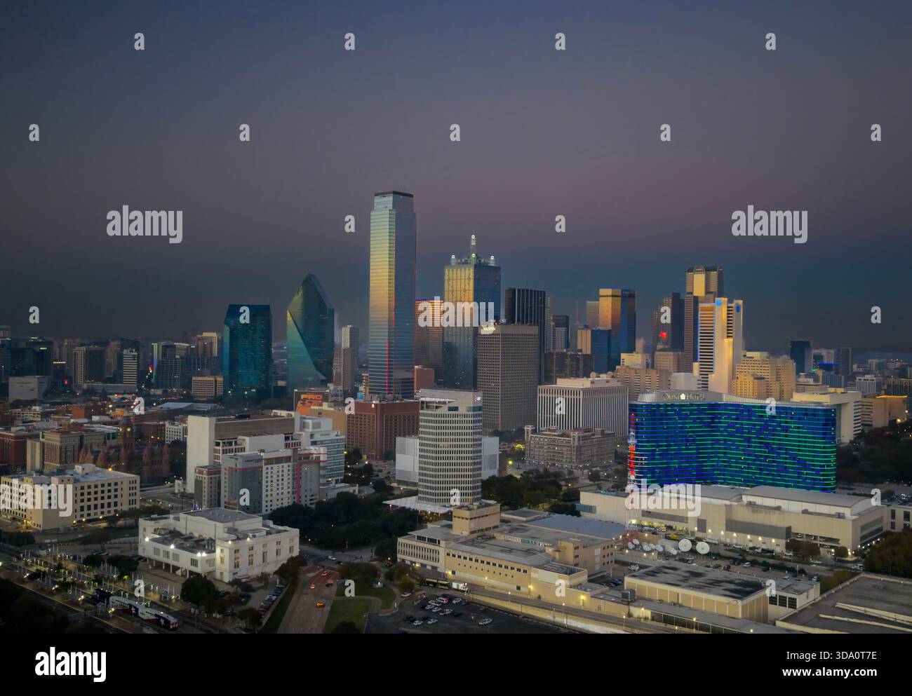 Aerial view dallas airport texas hi-res stock photography and images ...