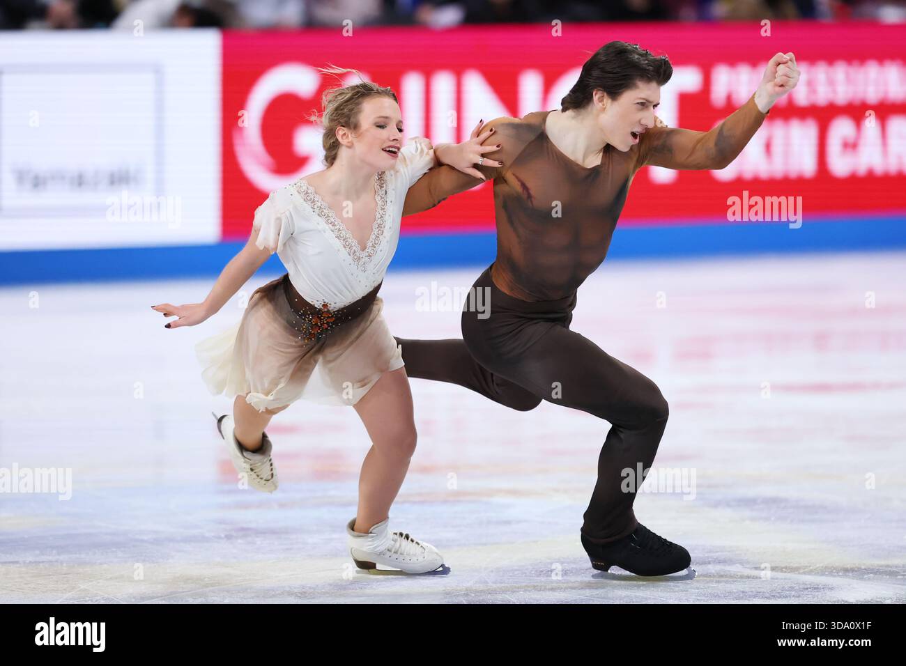Ambre Perrier Gianesini & Samuel Blanc Klaperman (FRA), DECEMBER 6, 2025 - Figure Skating : ISU ...