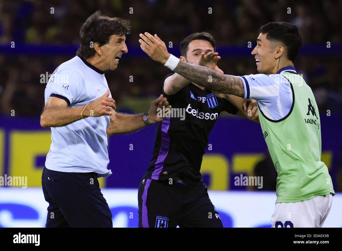 Buenos Aires, Argentina 7th Dec. 2025:Gustavo Costas and Santiago ...