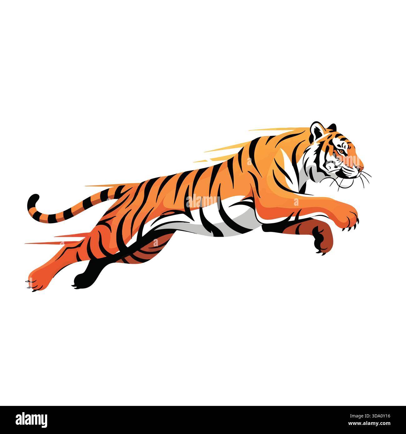 Dynamic tiger logo hi-res stock photography and images - Alamy