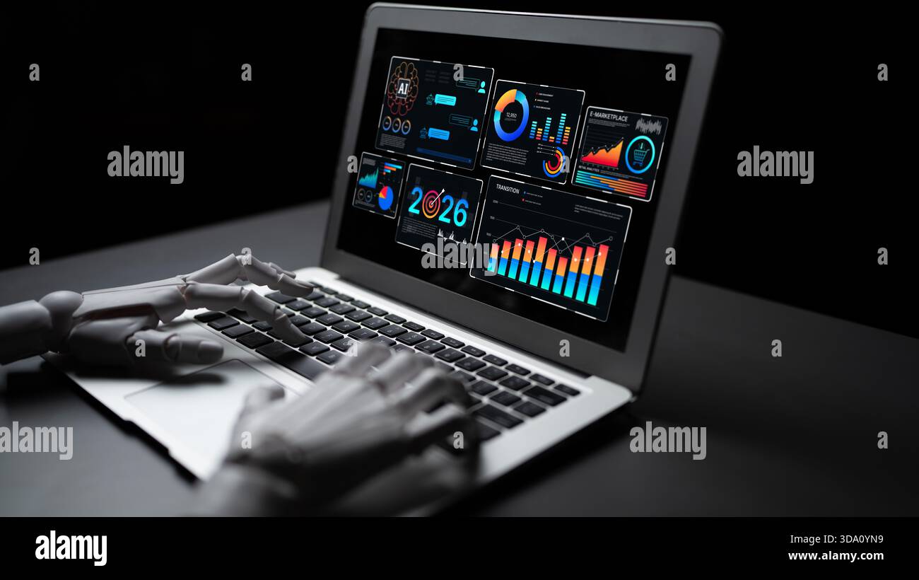 AI powers data analytics with predictive insights, smart dashboards ...