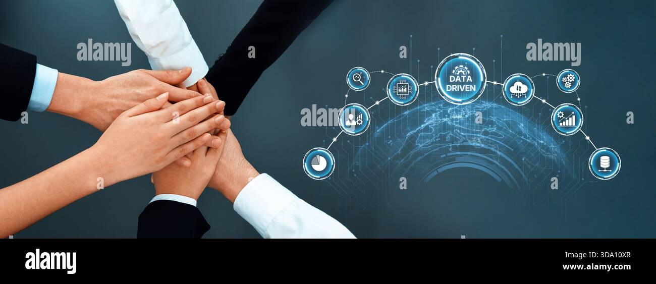 Ai driven business collaboration professionals hi-res stock photography ...