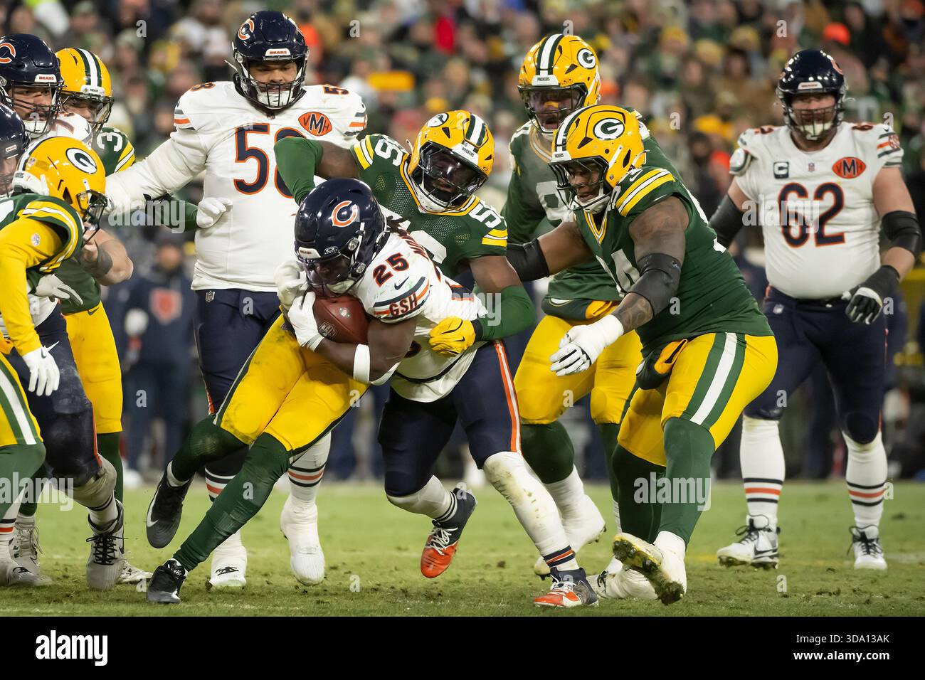 December 7, 2025: Green Bay Packers linebacker Edgerrin Cooper (56 ...