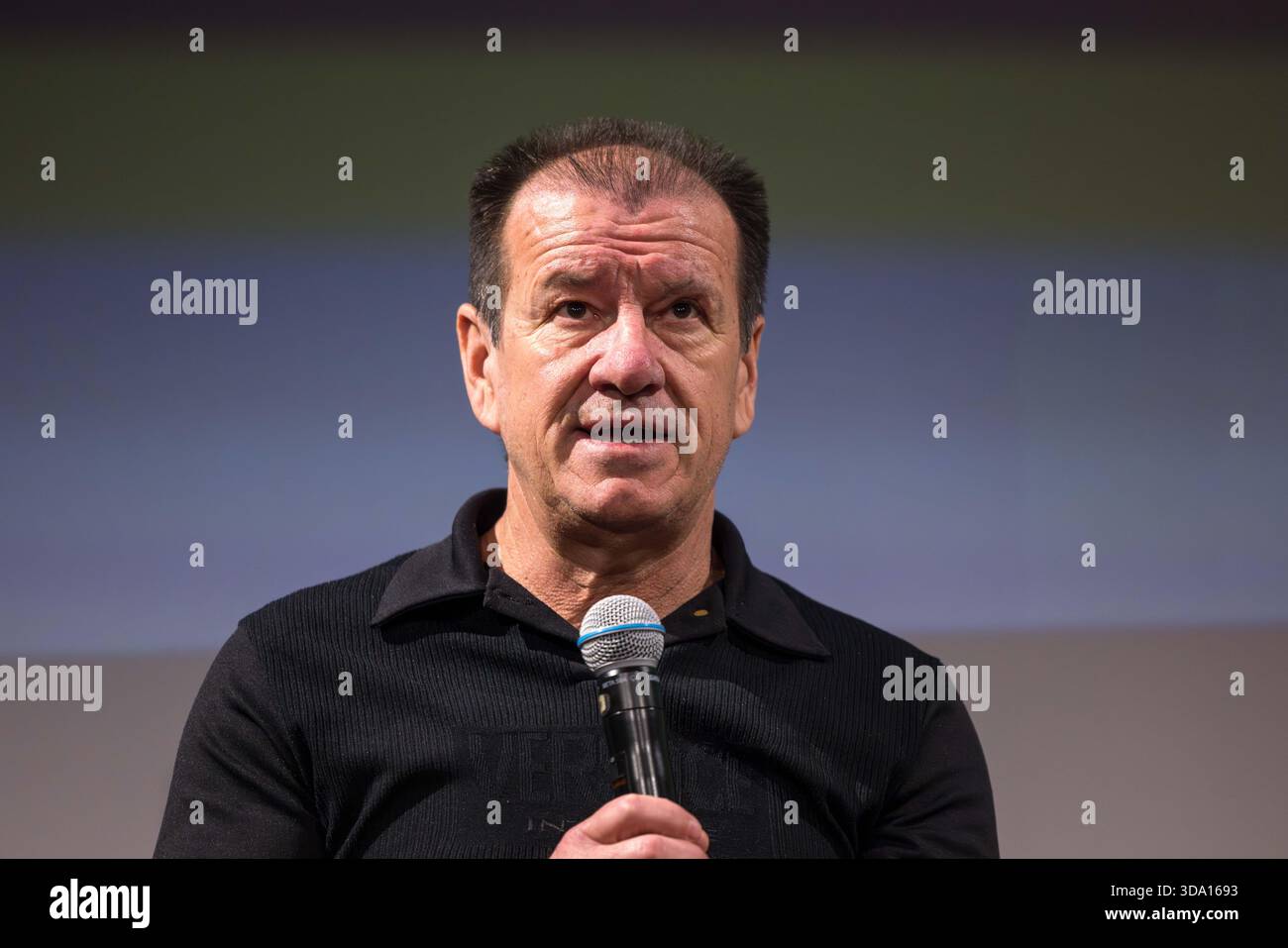 Dunga, captain of the Brazilian national team in the 1994 title, during ...