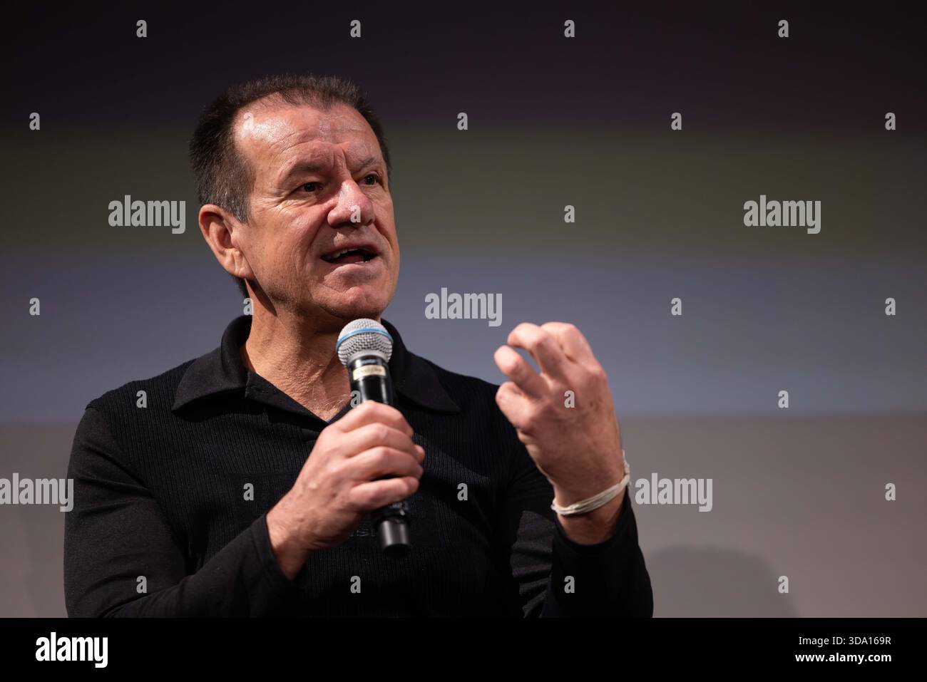 Dunga, captain of the Brazilian national team in the 1994 title, during ...