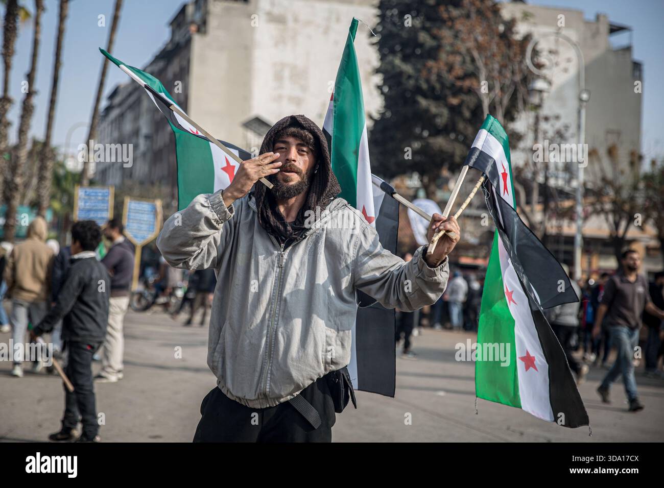 Celebrations were held in Homs on the eve of the first anniversary of ...