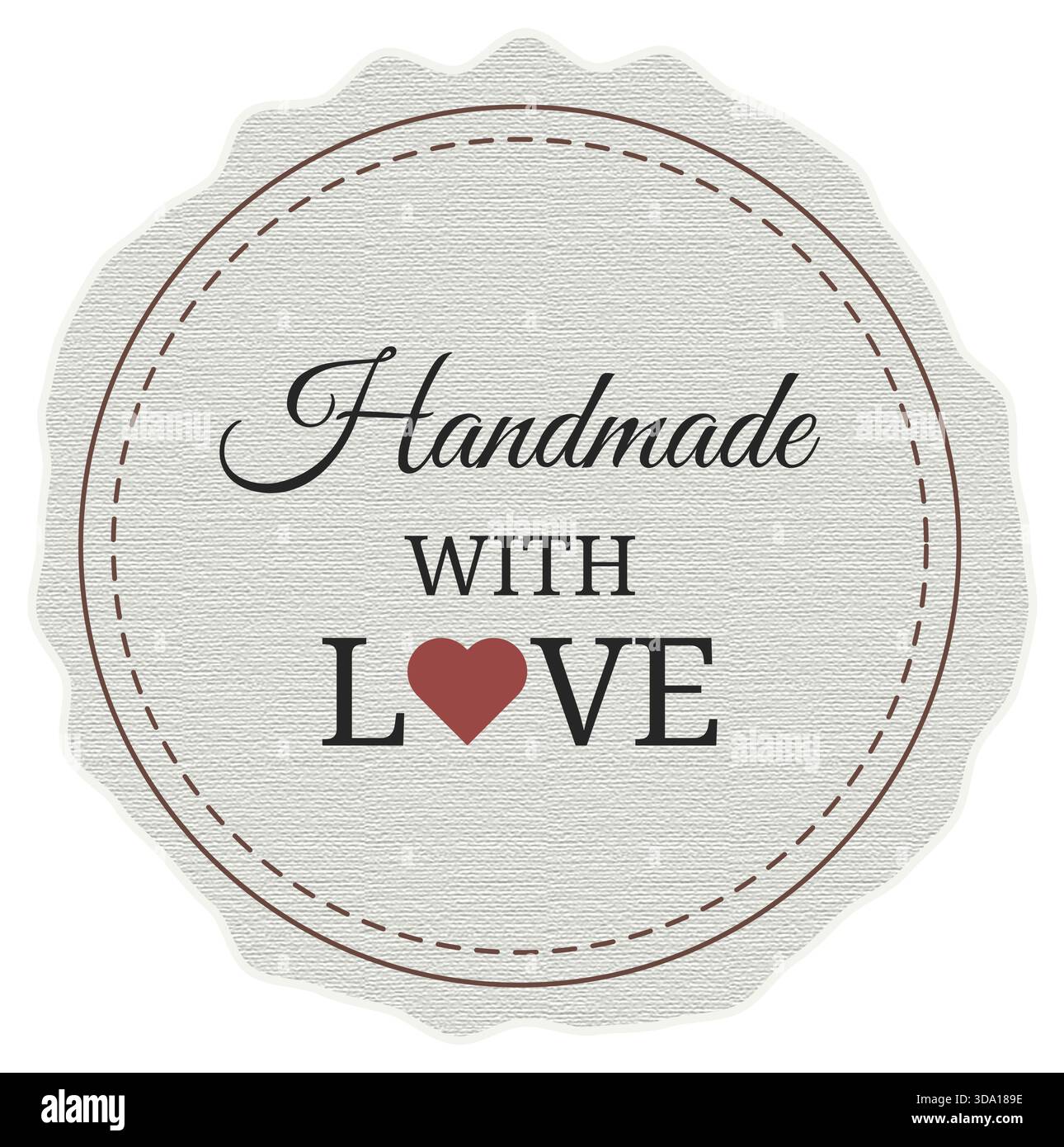 Handcrafted textile art Stock Vector Images - Alamy