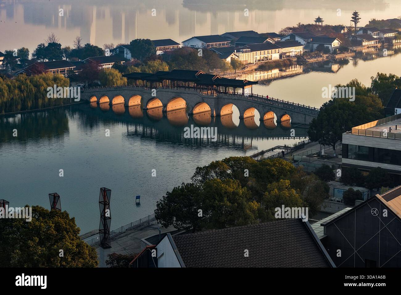 Lingyun bridge on ligongdi hi-res stock photography and images - Alamy
