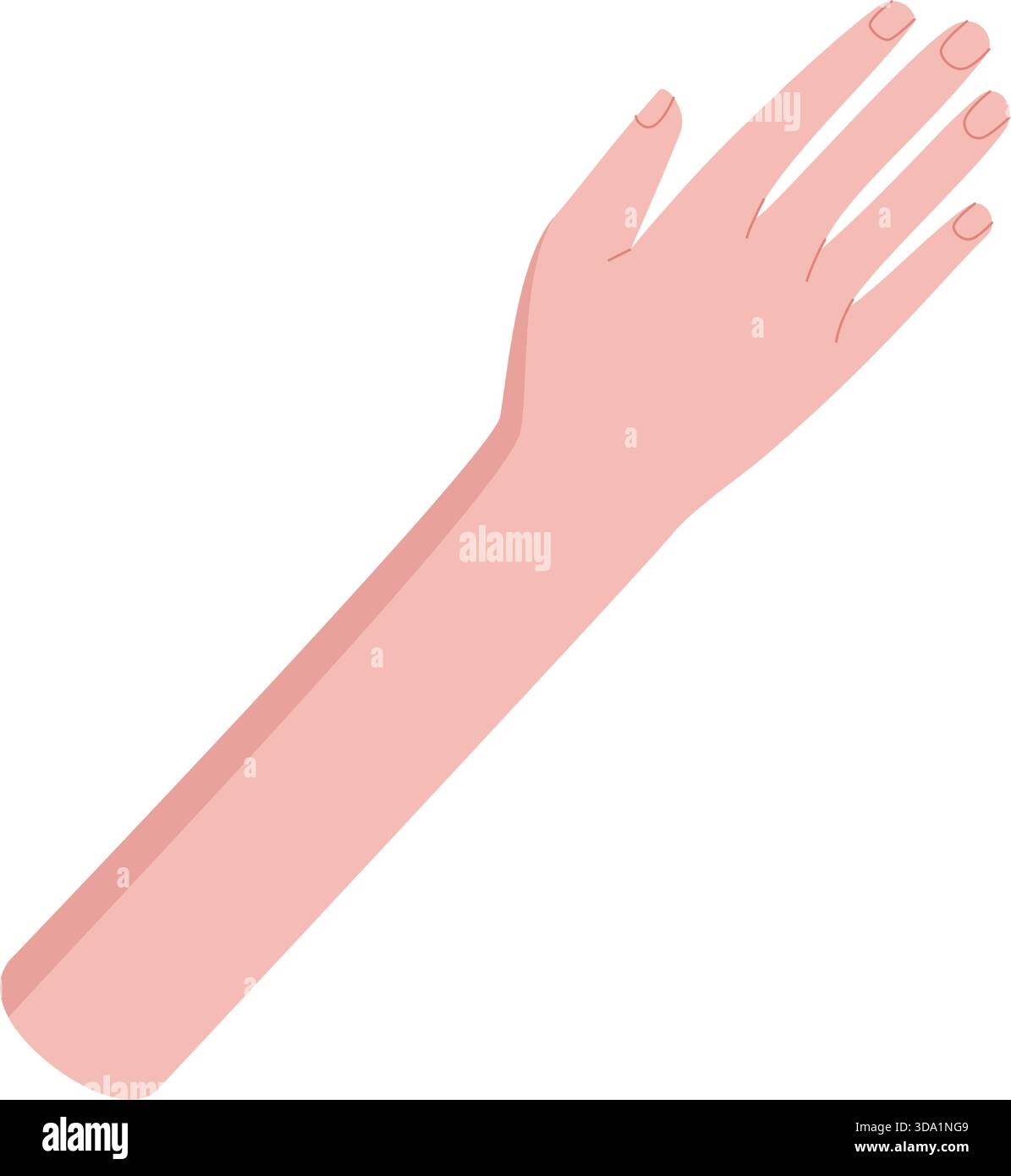 Abstract hand gesture vector hi-res stock photography and images - Alamy