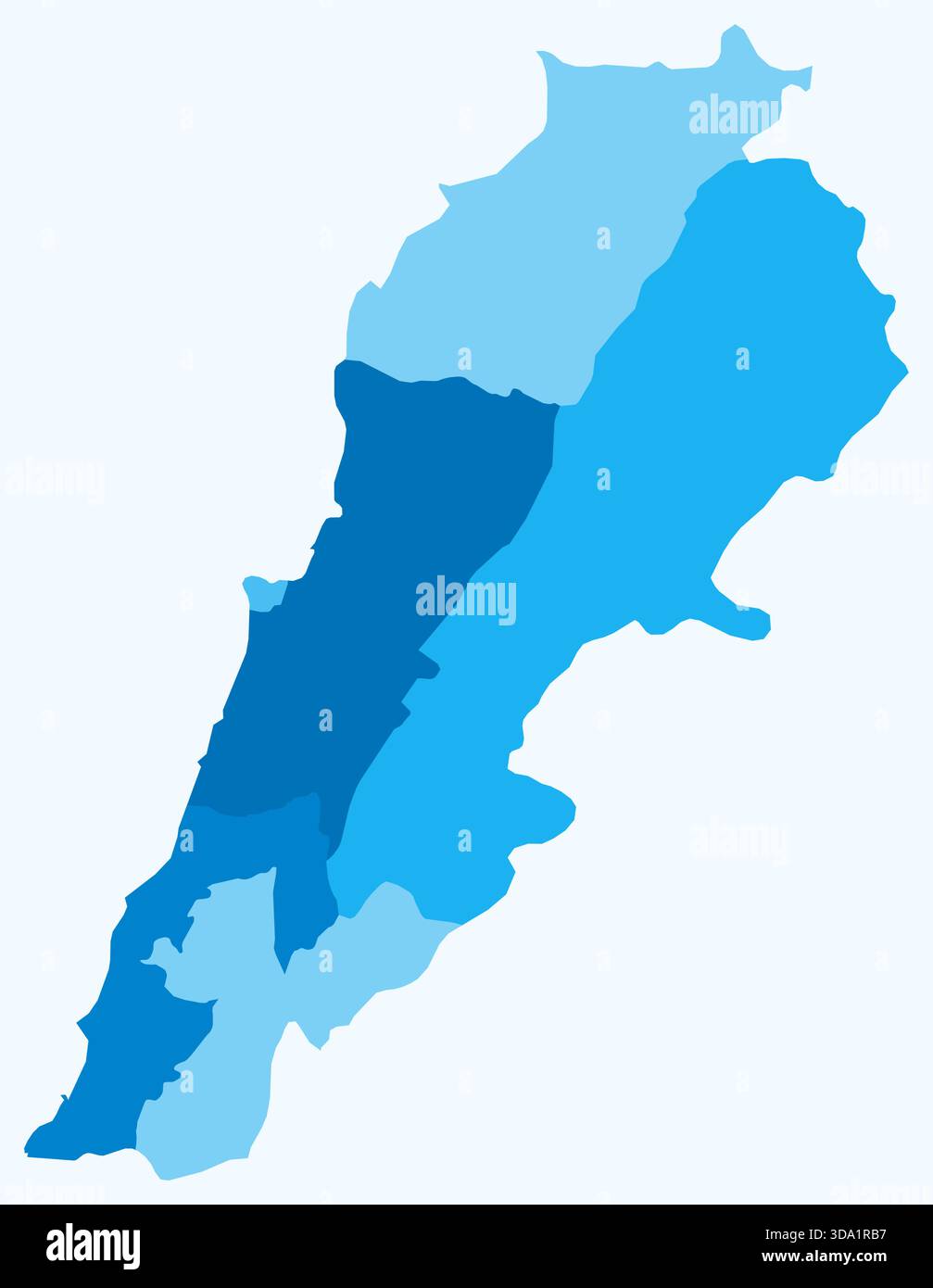Blank lebanon map hi-res stock photography and images - Alamy