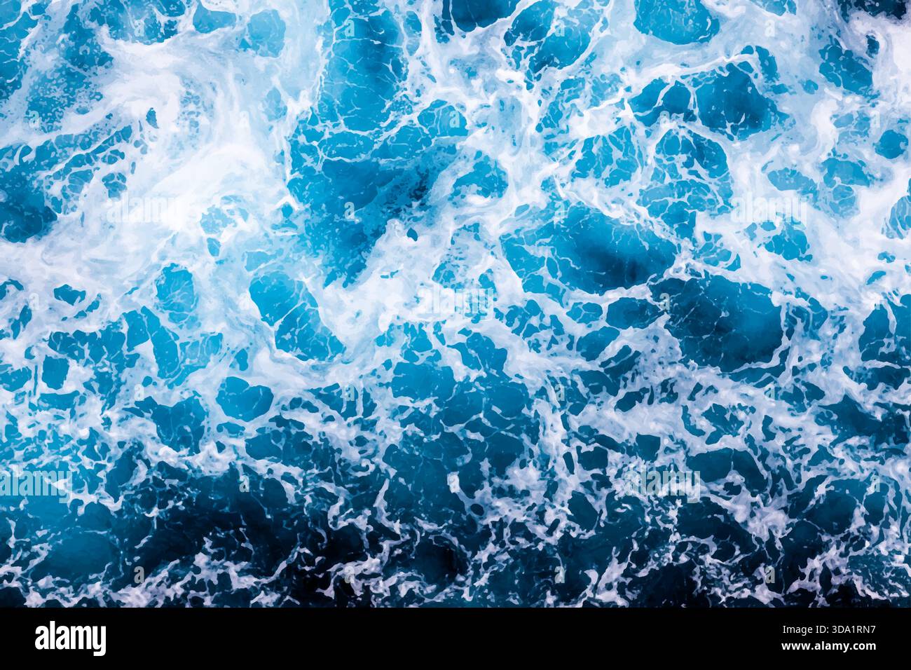 Aerial view scenic swimming aquatic Stock Vector Images - Alamy