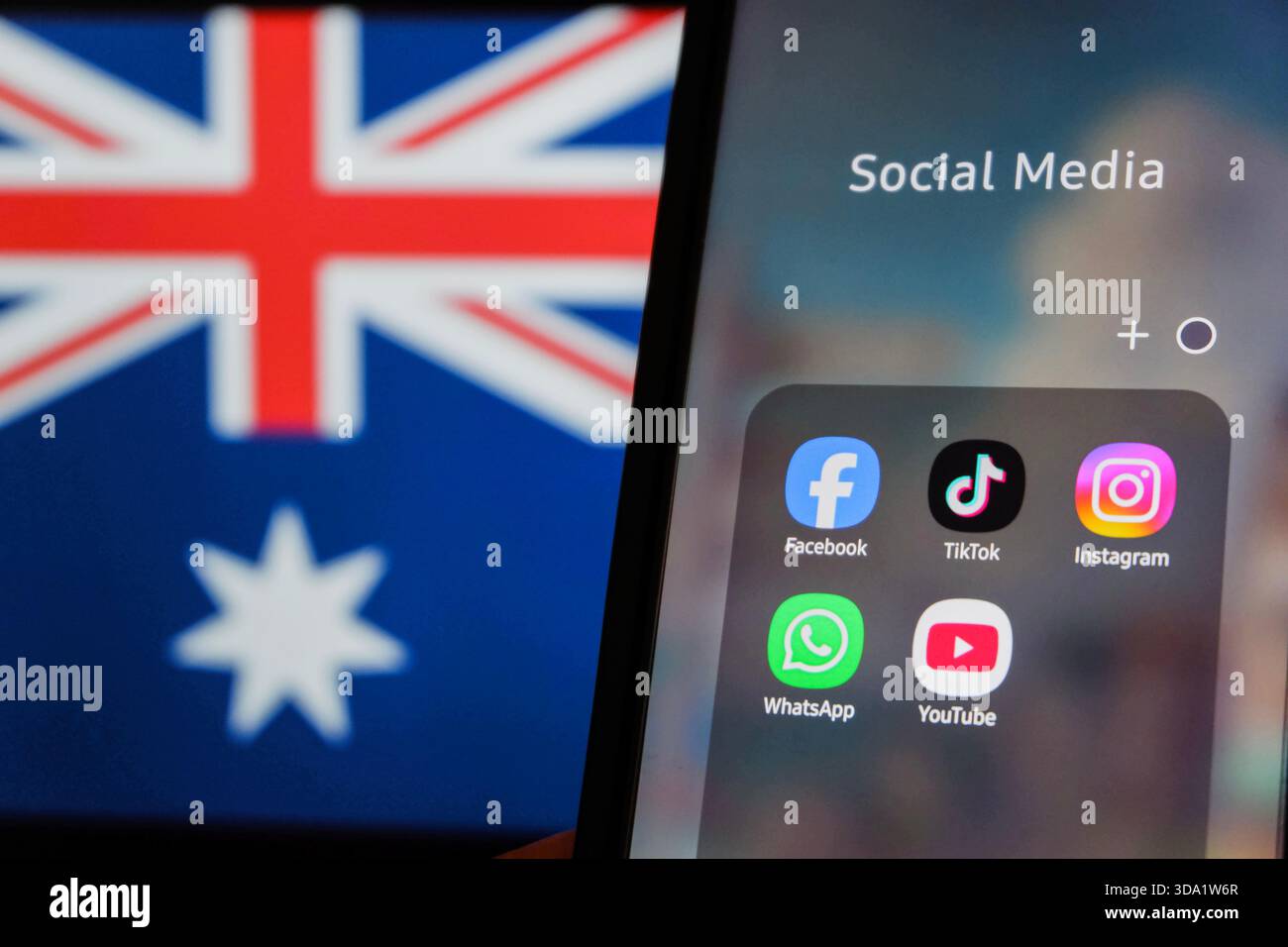 In this photo illustration, the social media networking apps are ...