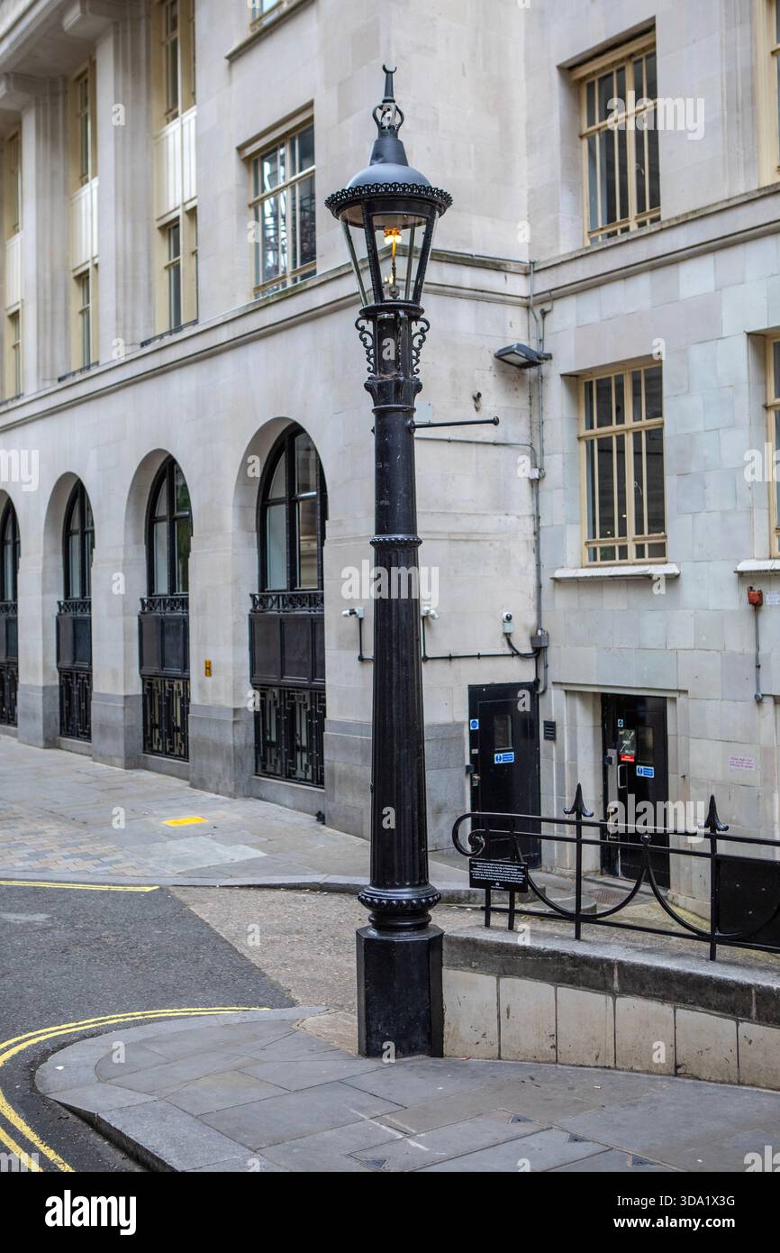 The last surviving Victorian sewage lamp, located on Carting Lane in ...