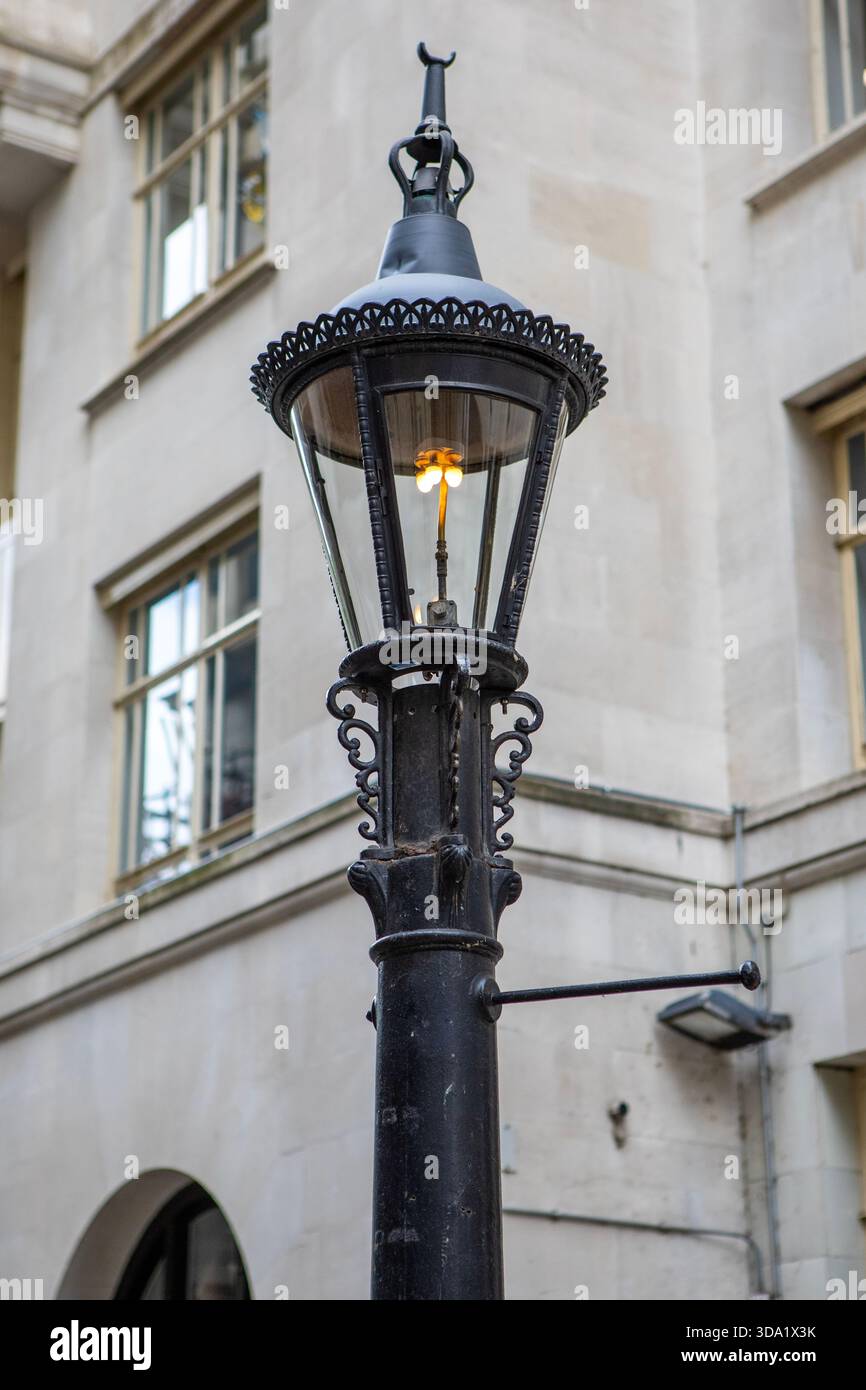 The last surviving Victorian sewage lamp, located on Carting Lane in ...