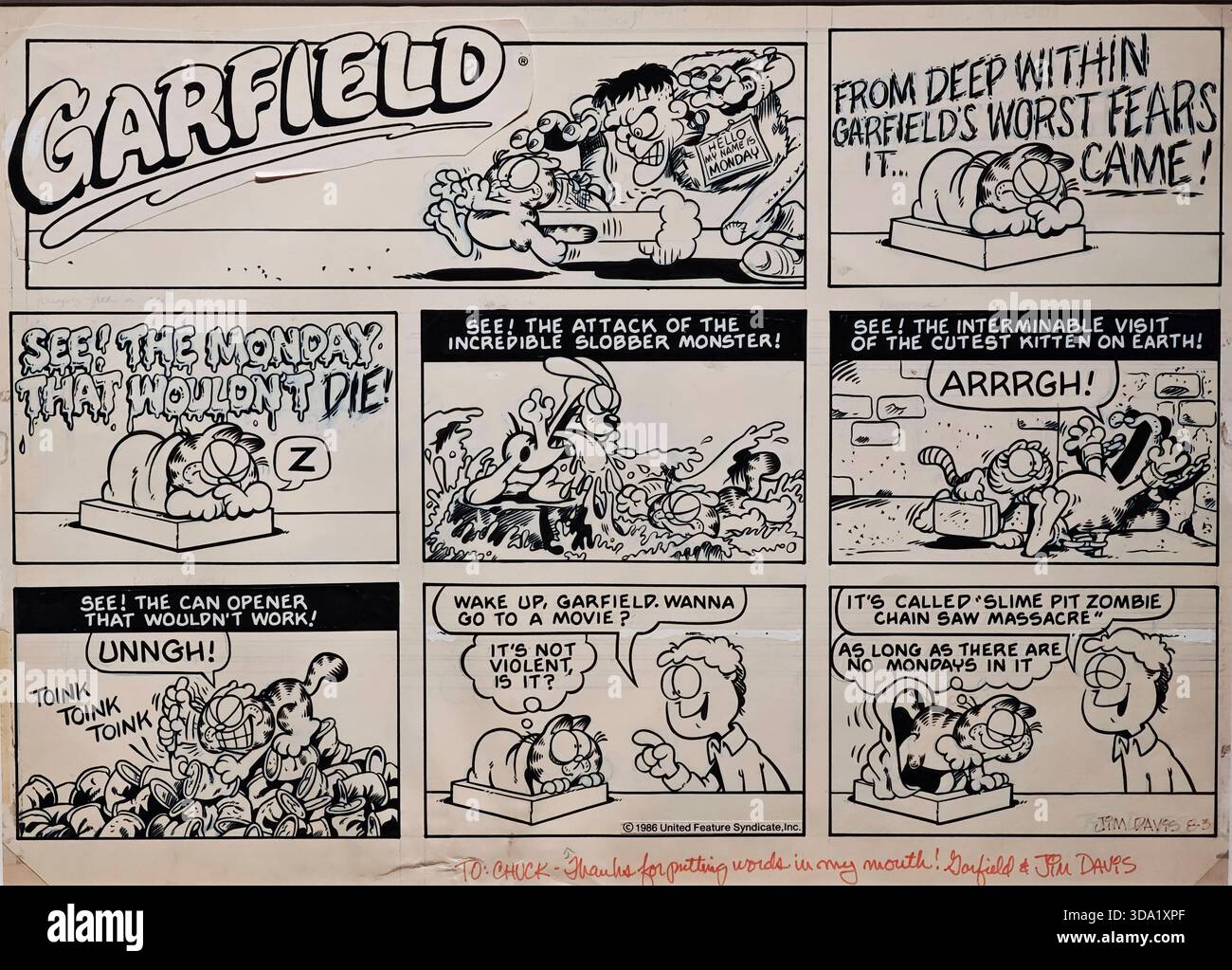 Jim davis cartoonist hi-res stock photography and images - Alamy