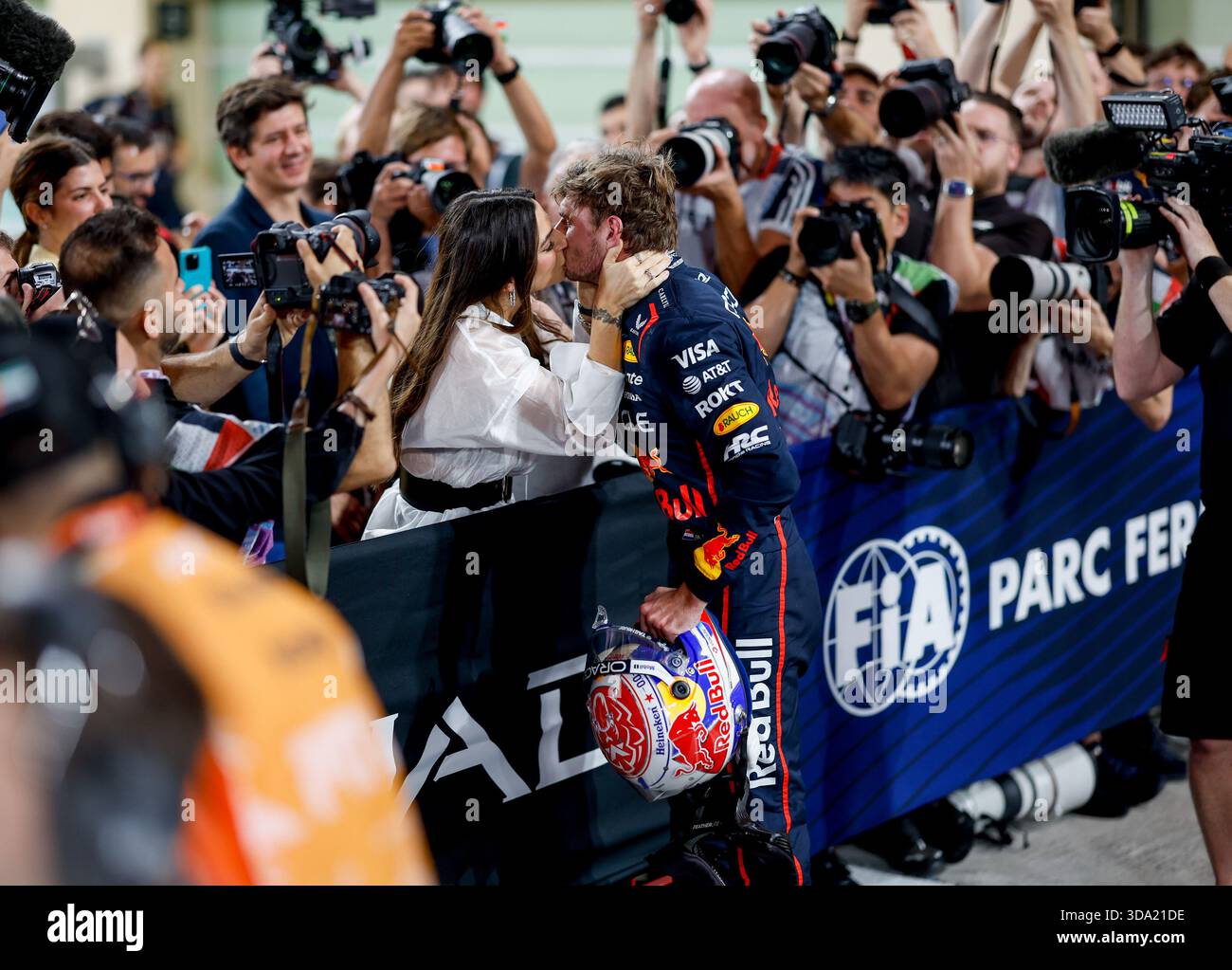 #1 Max Verstappen (NLD, Oracle Red Bull Racing) and his girlfriend ...