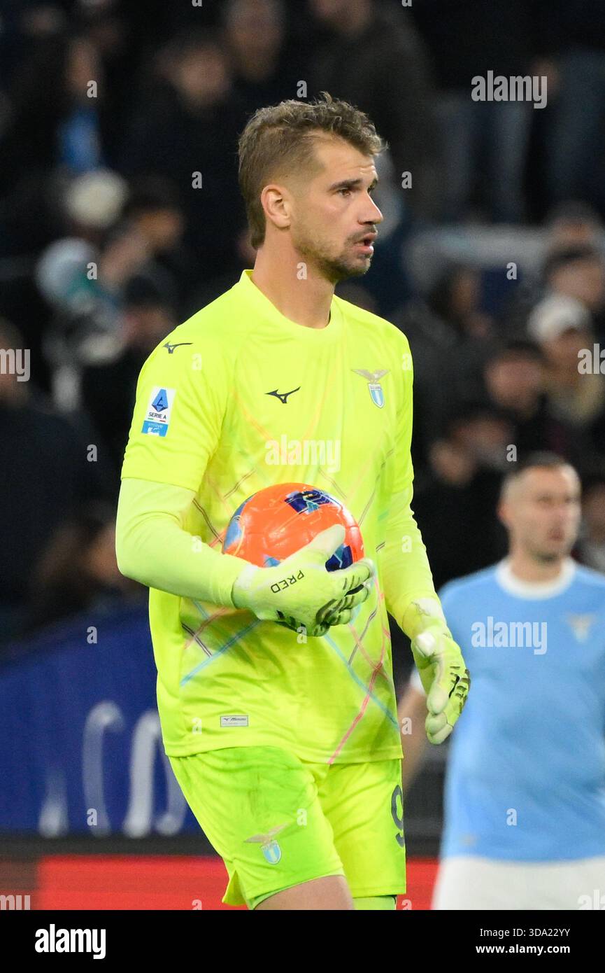 Lazioâ??s goalkeeper Ivan Provedel during the Italian Football ...