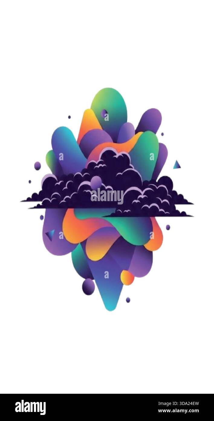 Digital divide line icon Cut Out Stock Images & Pictures - Alamy