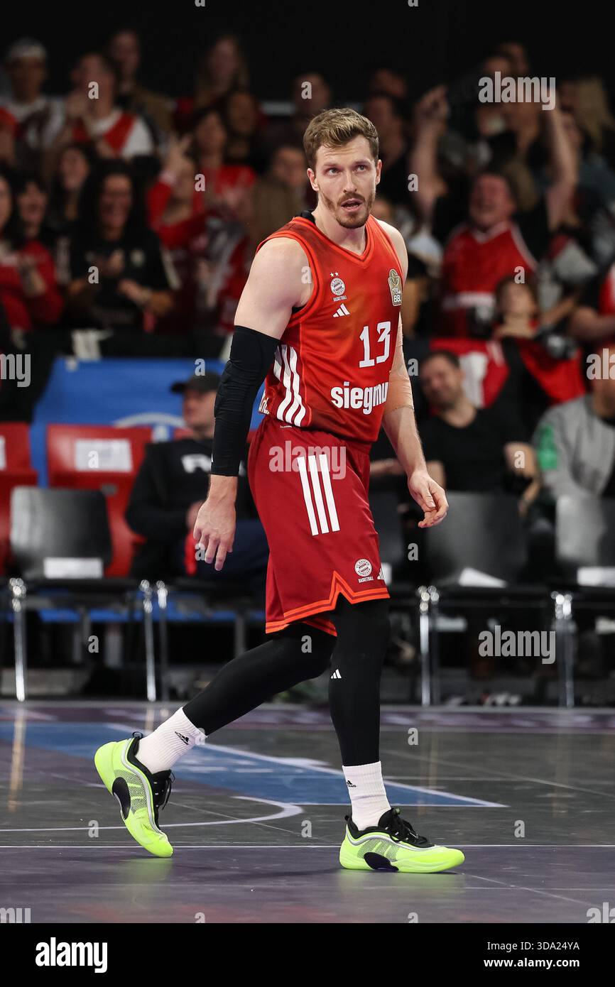 Andreas Obst (FC Bayern Basketball, #13), GER, FC Bayern Basketball vs ...