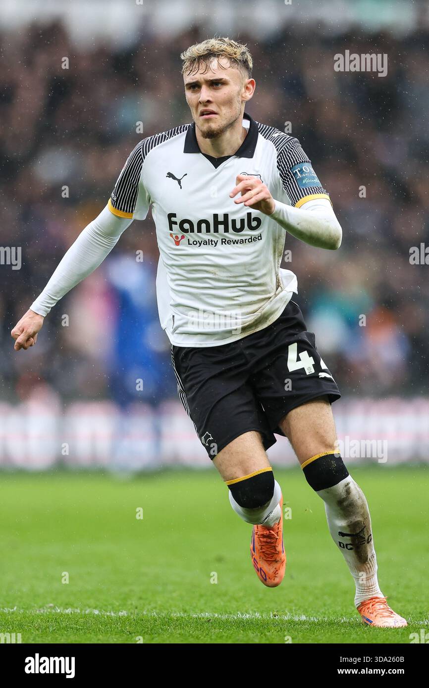 Derby County's Bobby Clark during the Sky Bet Championship match at ...