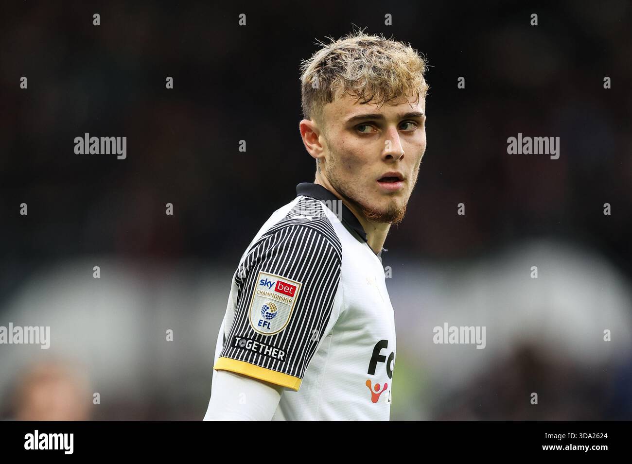 Derby County's Bobby Clark during the Sky Bet Championship match at ...
