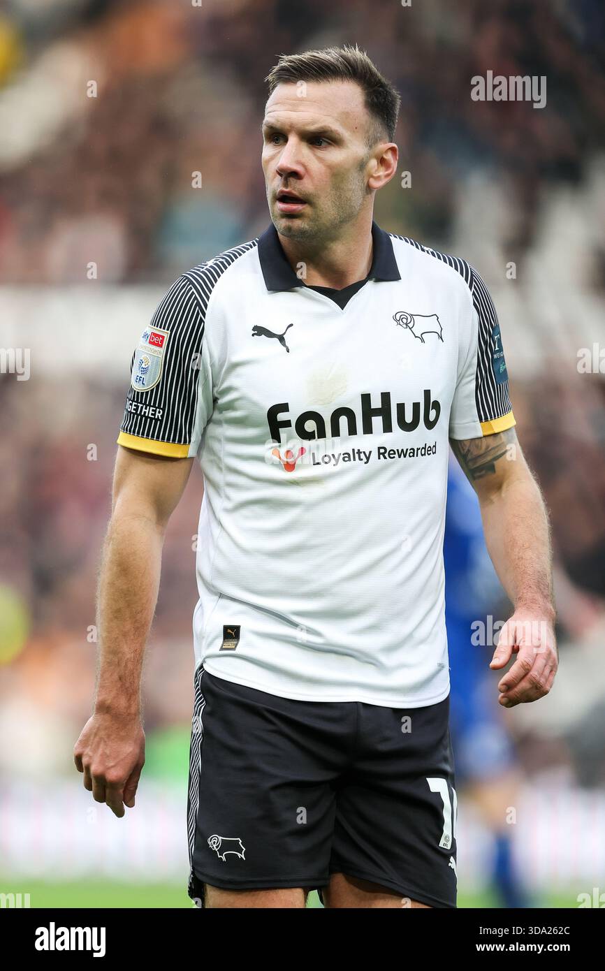 Derby County's Andreas Weimann during the Sky Bet Championship match at ...