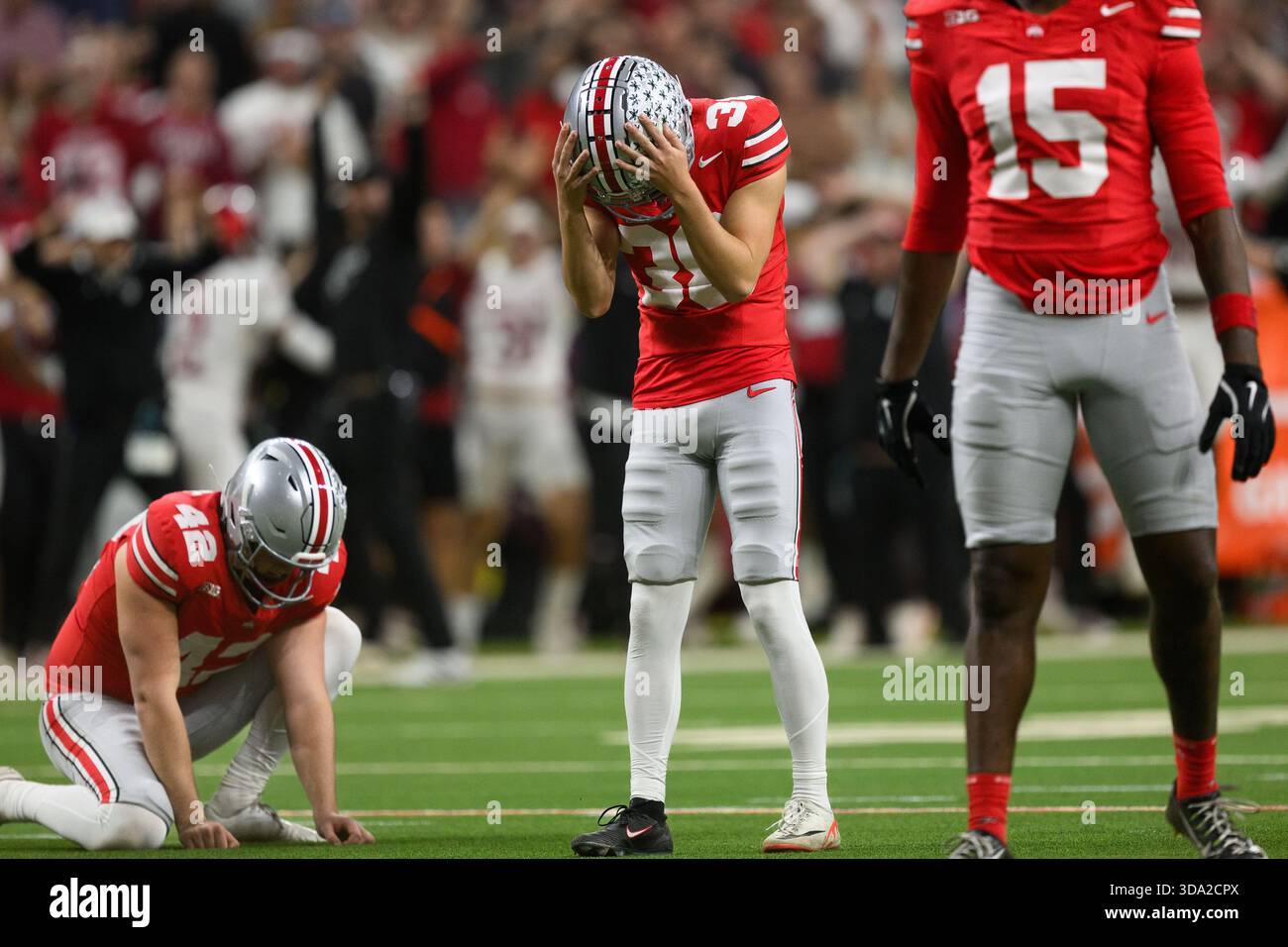 INDIANAPOLIS, IN - DECEMBER 06: Ohio State Buckeyes kicker Jayden ...