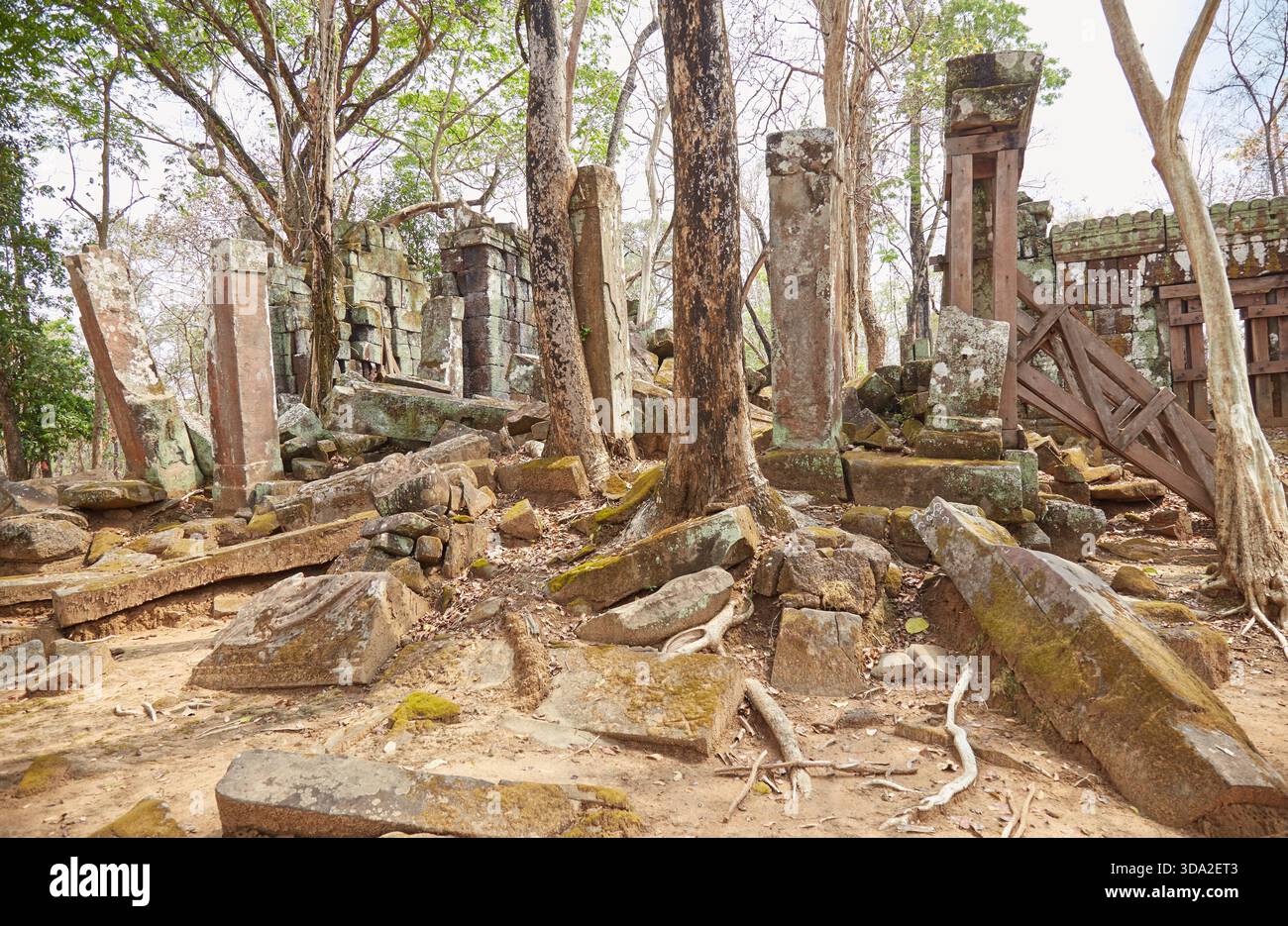 In 928, King Jayavarman IV moved the capital Angkor to Koh Ker, and the ...