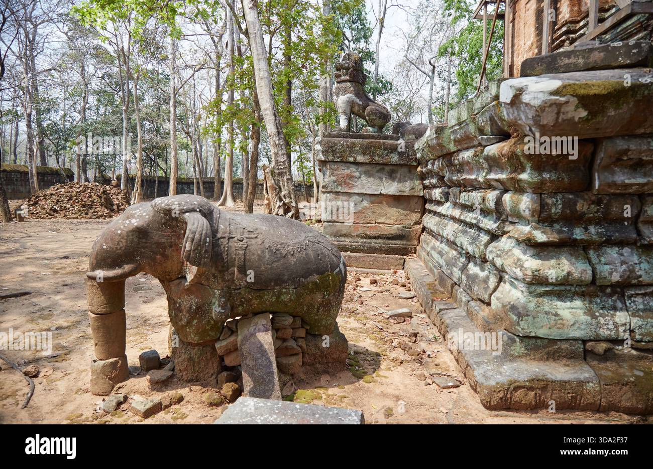 In 928, King Jayavarman IV moved the capital Angkor to Koh Ker, and the ...