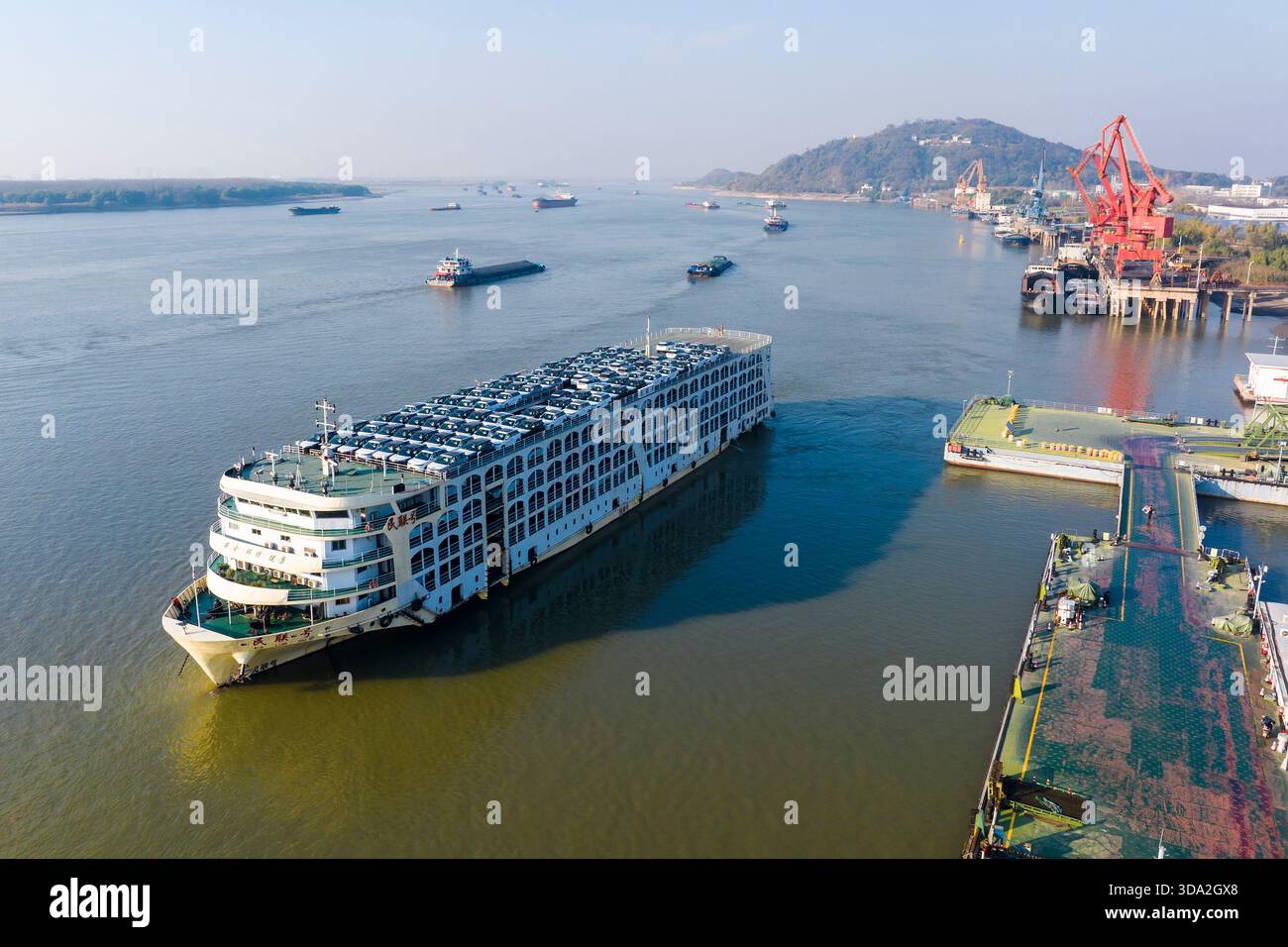 (251208) -- BEIJING, Dec. 8, 2025 (Xinhua) -- An aerial drone photo ...