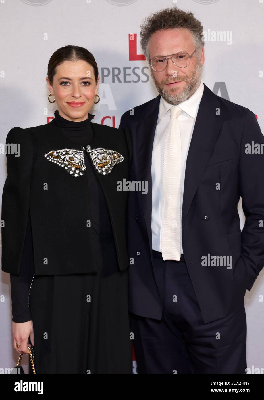 07 December 2025 - Los Angeles, California - Lauren Miller Rogen, Seth ...