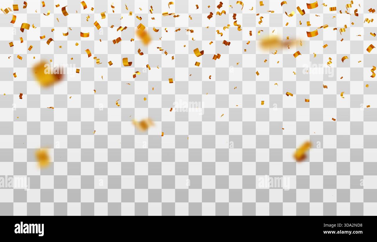 Colorful confetti streamer party Stock Vector Images - Alamy