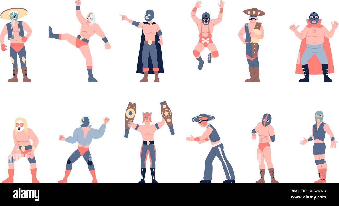 Muscle hispanic Stock Vector Images - Alamy