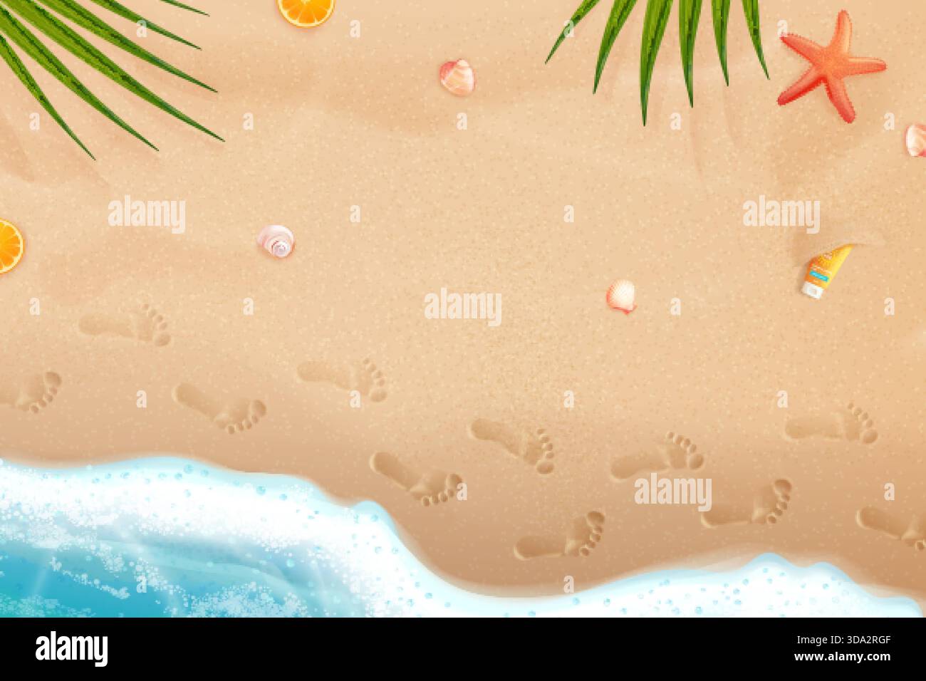 Ocean bay in coastline Stock Vector Images - Alamy