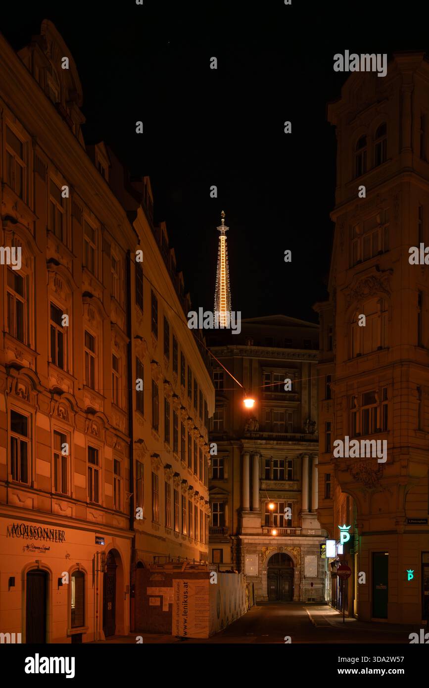 Vienna austria night view hi-res stock photography and images - Alamy